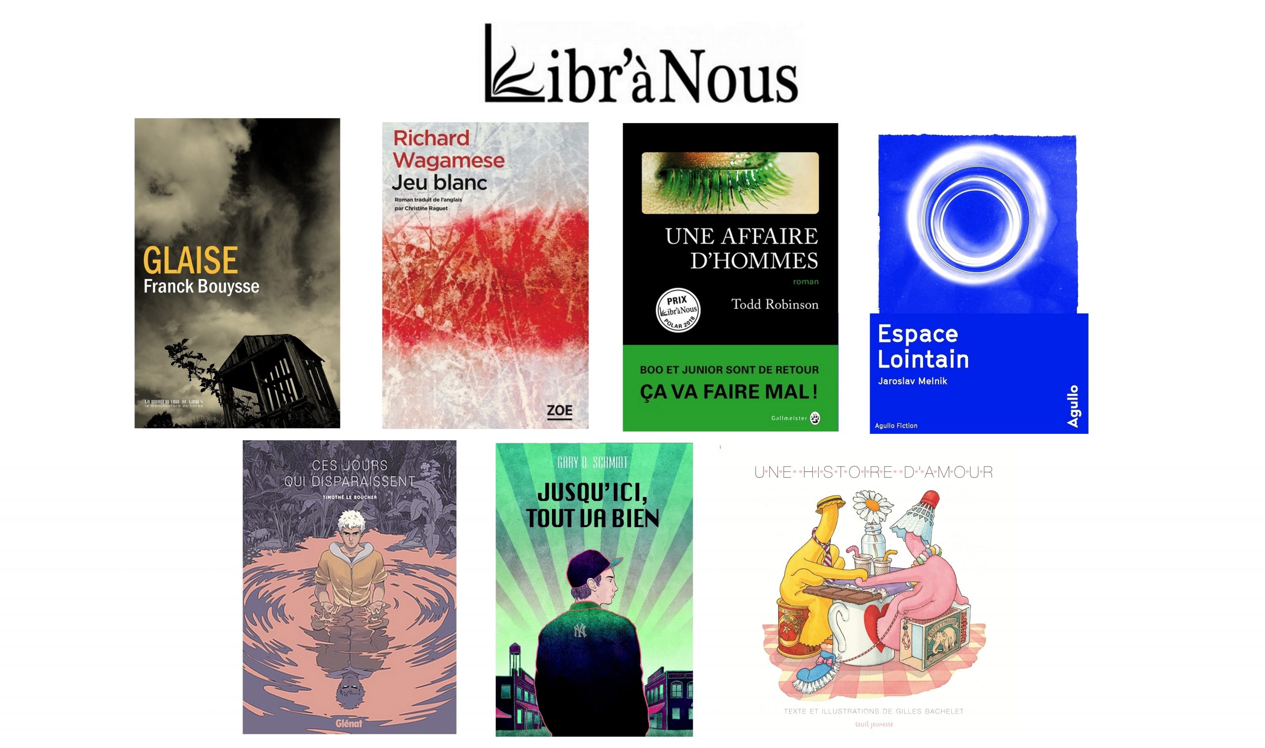 Les Lauréats du Prix Libr’à Nous 2018 sont …. | Addict Culture
