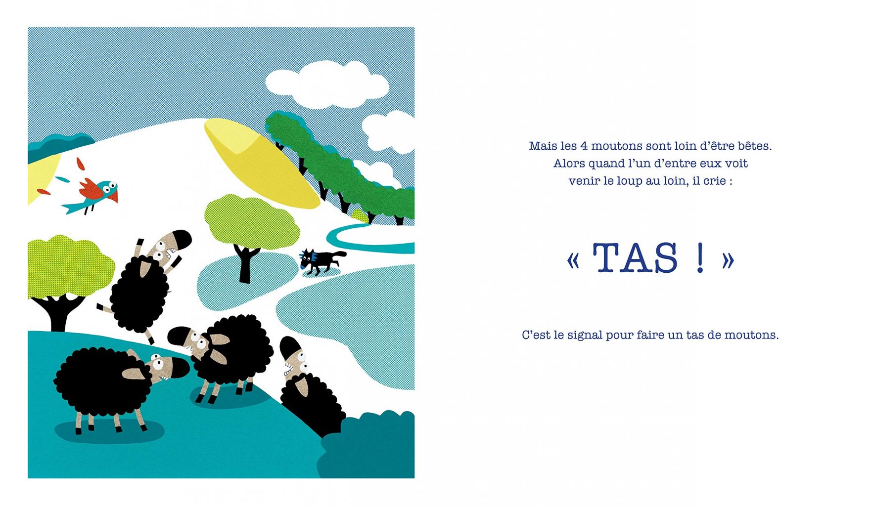 « Le grand mouton », un album pour rire de l’éternel combat entre loups ...