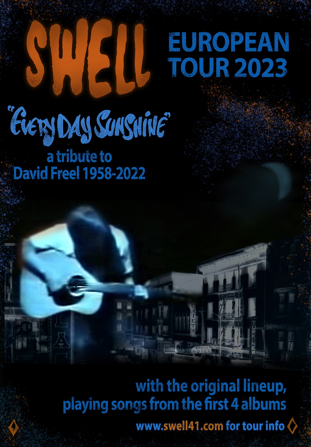 Swell, concerts hommage à David Freel | Addict Culture